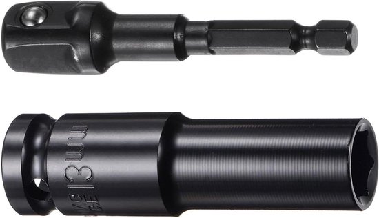 Allecta - Accessoire Set voor 1/2" Drive Socket - Inclusief 13mm 6 ...