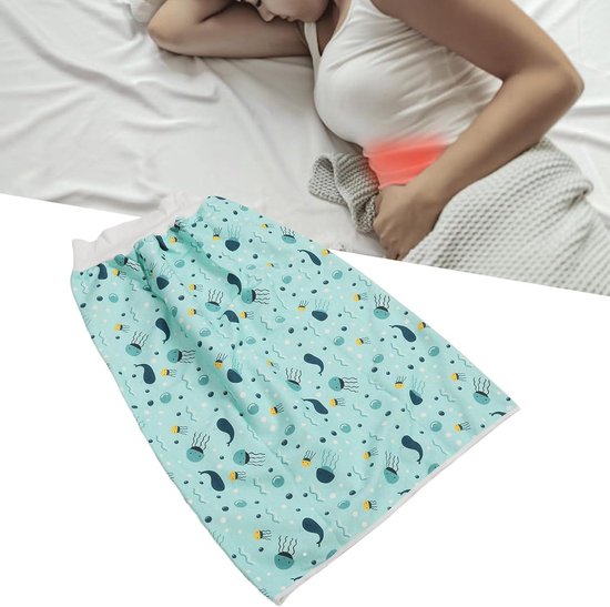 Wasbare katoenen luierrok voor volwassenen | Herbruikbare ...