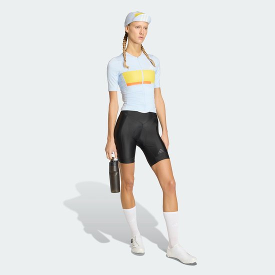 adidas Performance ESSENTIALS PADDED CYCLING BIB SHORT - Dames - Zwart ...