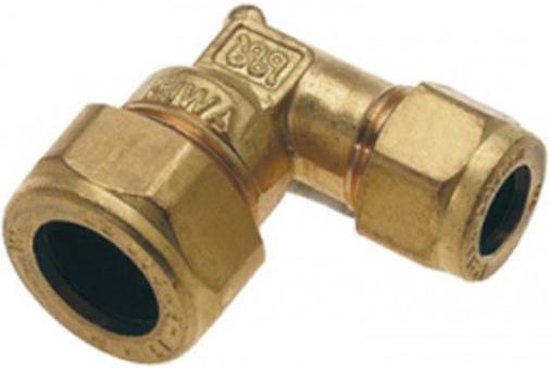 Bonfix messing knelfitting verloopknie 15mm x 12mm bocht verlopend FF | bol.com