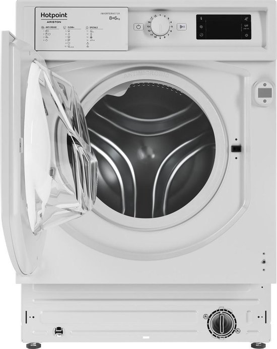 Hotpoint Was-droogcombinatie | Model BIWDHG861484EU | Inbouw | 8 - 6 kg ...