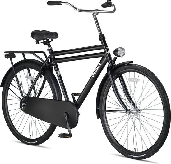 Crown Moscow Opafiets 28 inch 58cm Zwart | bol