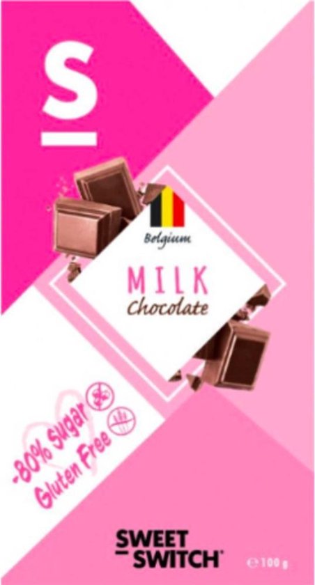 Sweet-Switch Chocolade Melk 100 gr | bol.com