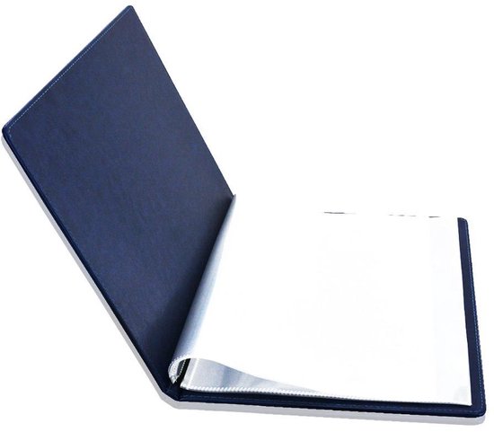 Goodline® - Rapportmap / Diplomamap voor 36 Pagina's (A4) - Donkerblauw | bol.com