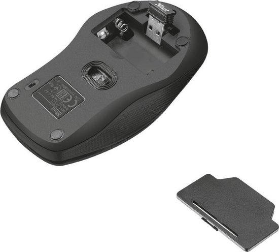 Trust Ziva Draadloos Toetsenbord en Muis - Qwerty | bol.com