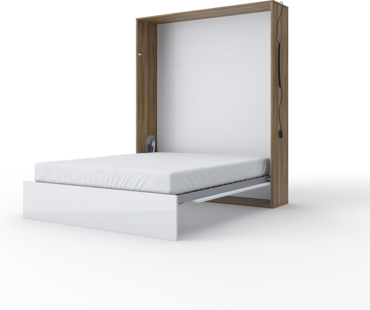 INVENTO ELECTRA Verticaal Vouwbed - Elektrisch - Logeerbed - Opklapbed ...