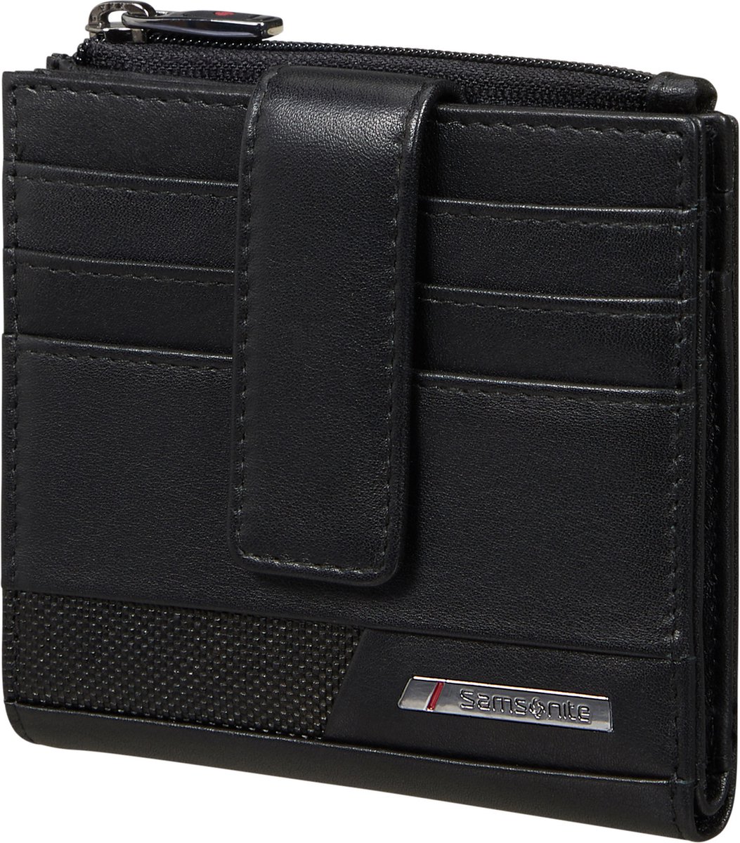 Samsonite Portemonnee - Pro-Dlx 6 Slg 10 x 8.8 x 1 cm - Black | bol.com