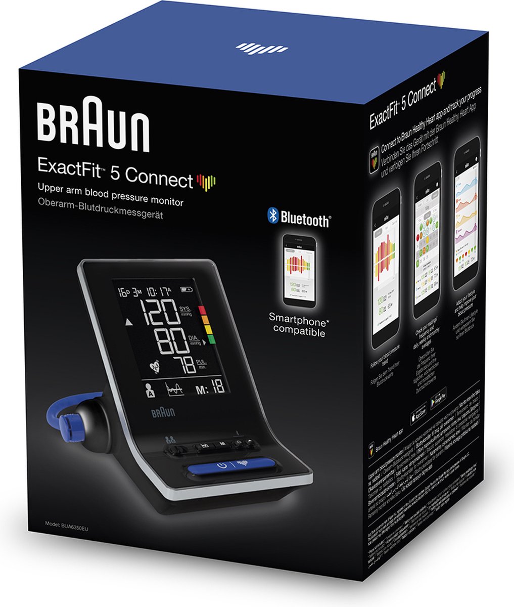 Braun BUA 6350 Bras supérieur Automatique 2 utilisateur(s) | bol.com