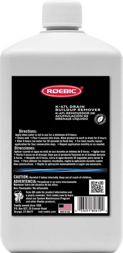 Roebic K67 | Vet Oplosser Riool & Leidingreiniger voor o.a. Caravans ...