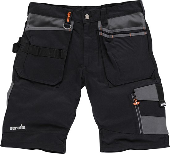 Scruffs Trade Shorts Black-36 | bol