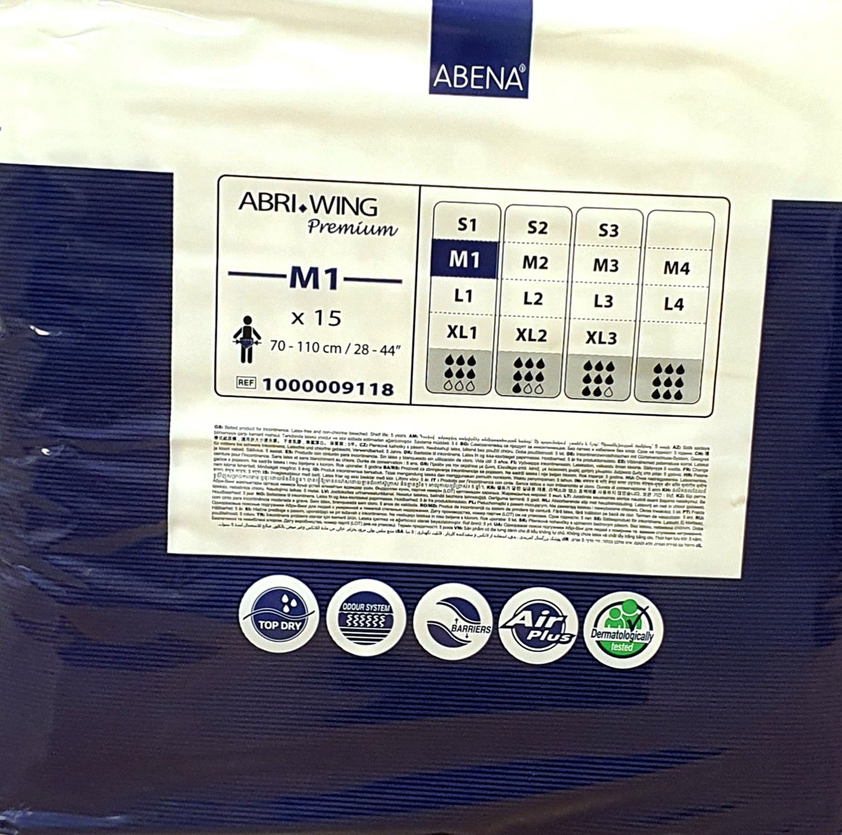 Abena Abri Wing Premium M1 - Incontinentie | bol.com