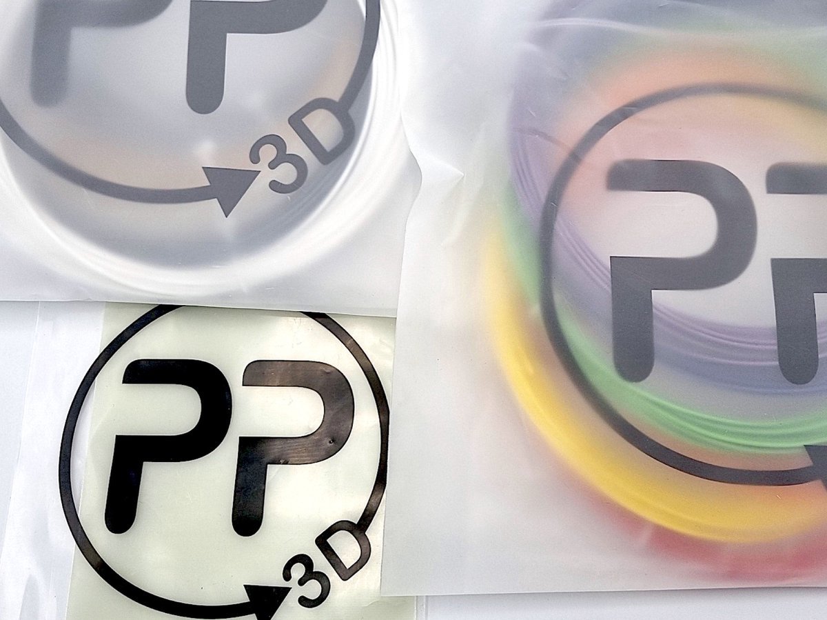 PP3D 24x10m PLA Pure filament van 1,75mm! - Incl. PP3D Transparante 3D ...