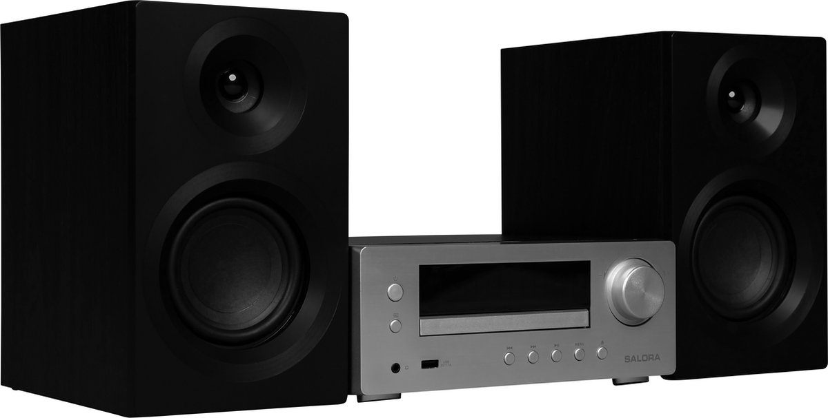 Salora MHS550 - DAB Radio - Hifi stereo set - Bluetooth - USB | bol