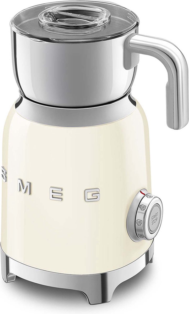 SMEG MFF11CREU - Melkopschuimer - Crème - 6 functies | bol