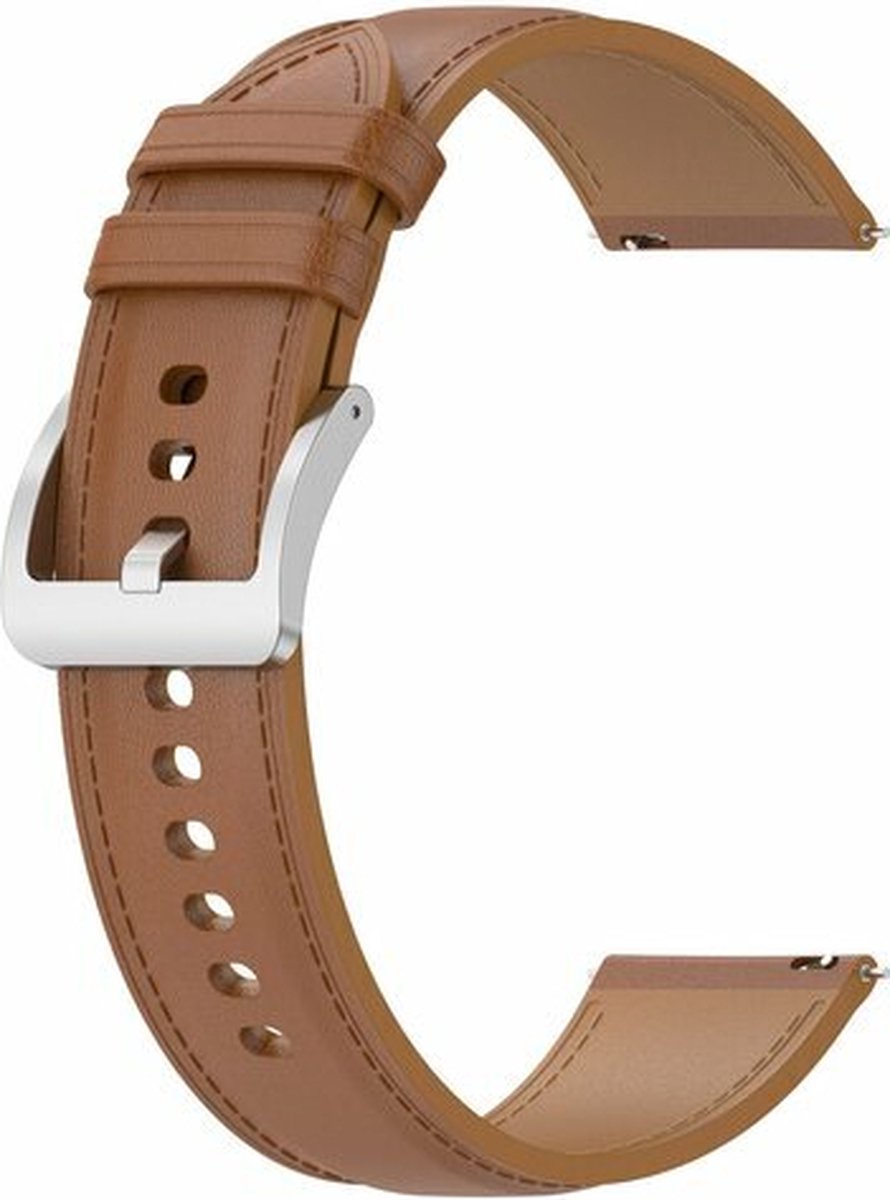 By Qubix Garmin Forerunner 55 - 245 - 645 - Luxe leren bandje ...