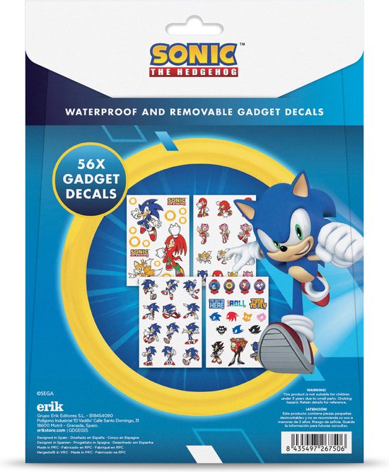 Sonic Gadget Stickers | bol
