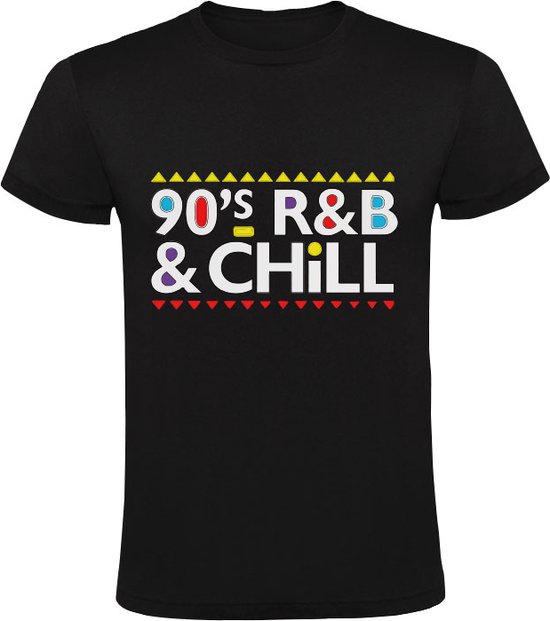 90's R&B & Chill Heren T-shirt | muziek | RNB | Jaren 90 | muziek ...