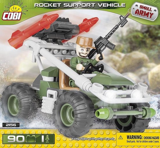 Cobi Small Army Rocket Support Vehicle Bouwset 90-delig 2156 | bol.com