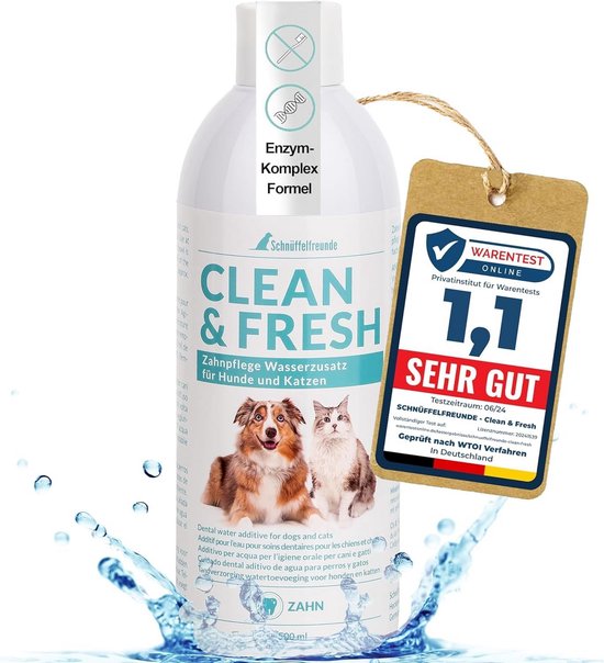 Wateradditief voor Honden en Katten: Frisse Adem en Gezond Gebit ...