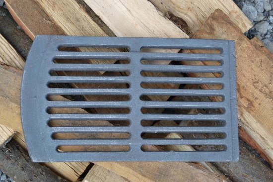 Gietijzeren Rooster voor Open Haard, Tafel en Oven - 33x19 cm | bol