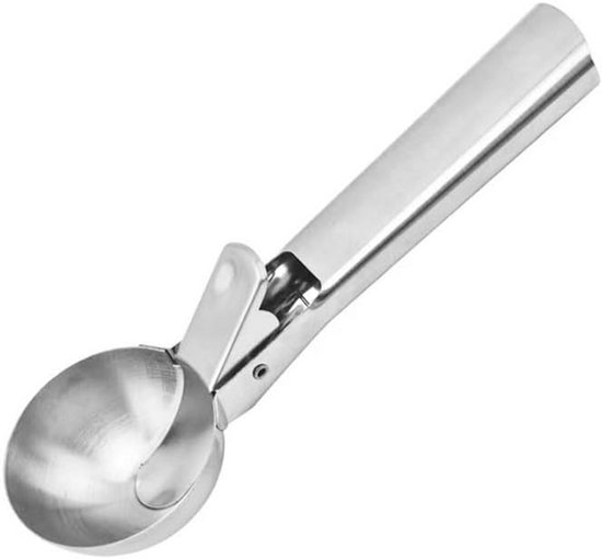 RVS Ijsschep met Hendel voor Perfecte Bollen IJs, Sorbet en Meer | bol