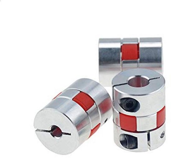 Flexibele askoppeling voor CNC stappenmotoren en 3D printen – D30-L35 ...