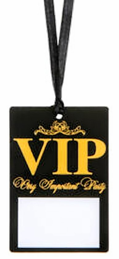 10 Name tags VIP van karton aan satijn lint - vip - naamkaart - name ...