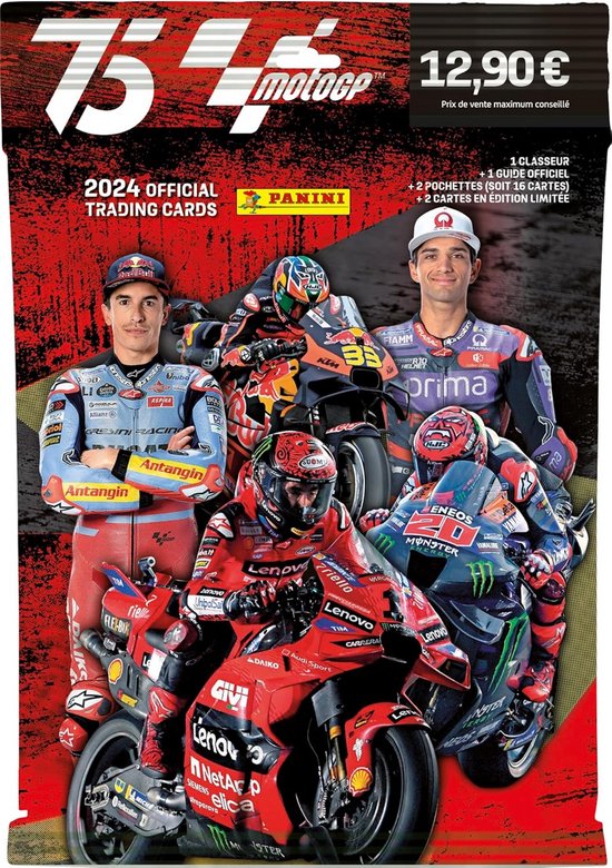 Moto GP 2024 Trading Cards Starterspakket met Map en Limited Edition ...