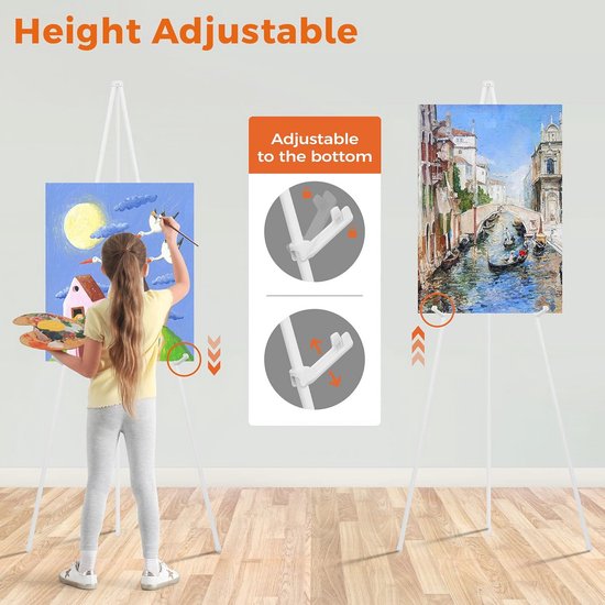 63-inch Ezel Standaard voor Trouwborden en Posters - Draagbare ...