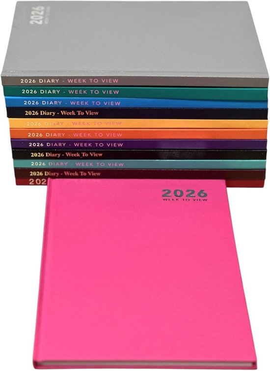 A4 Weekplanner 2026 Weekoverzicht - Georganiseerd Jaarboek met Notities ...