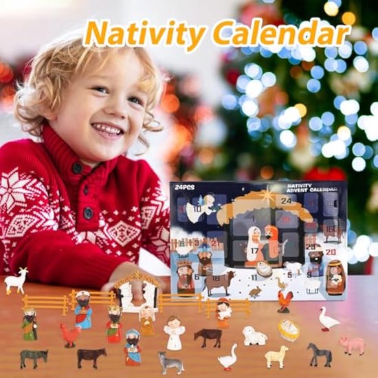 Calendrier de l'Avent de 24 jours sur le thème de la Nativité – Compte ...
