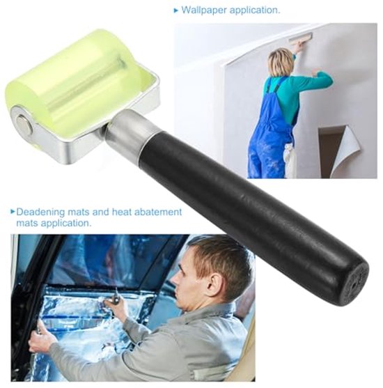 2" Noise Reducing Roller, Sound Insulation Tool Seam Roller PU Wheel ...