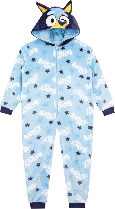 Jungen Onesie met 3D Oren | Fleece Onesie voor Kinderen | Schattige ...