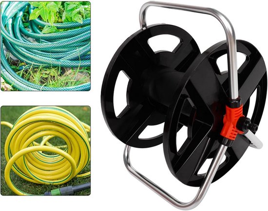 Flexibele 35 Meter Slanghaspel voor Tuinslang - Eenvoudig Opbergen en ...