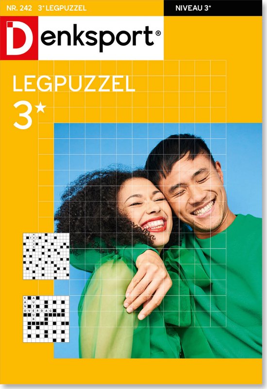 Denksport Puzzelboek Legpuzzel 3*, editie 242 | bol