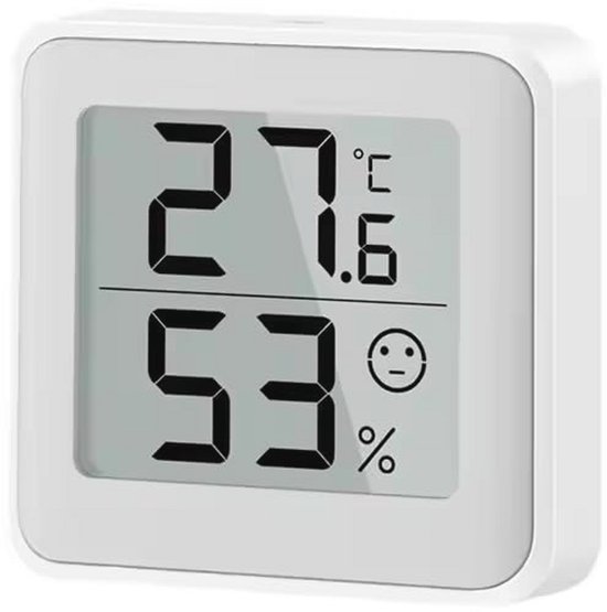 Mini thermo-hygrometer met LCD-display voor binnenshuis | bol