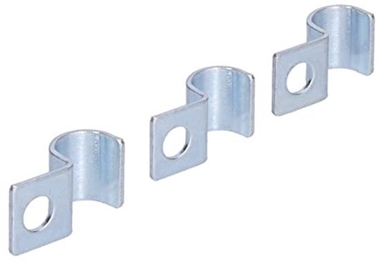 KARZO - 20PCS Clamp Beugel 304 RVS Enkelvoudig Gat Vervangingsbeugel ...
