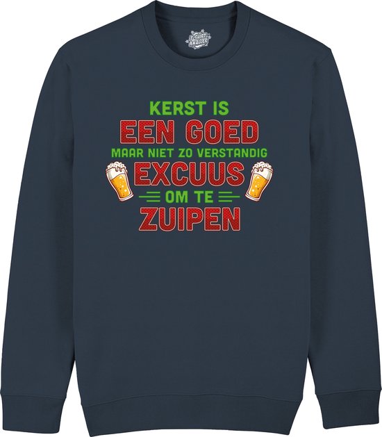 Kerst is een goed excuus om te zuipen - Foute Bier Kersttrui ...