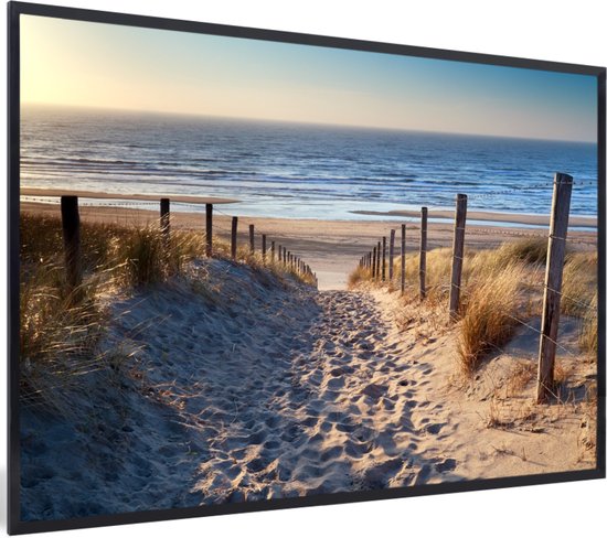 Fotolijst incl. Poster - Strand - Zee - Nederland - Duinen - Zon ...