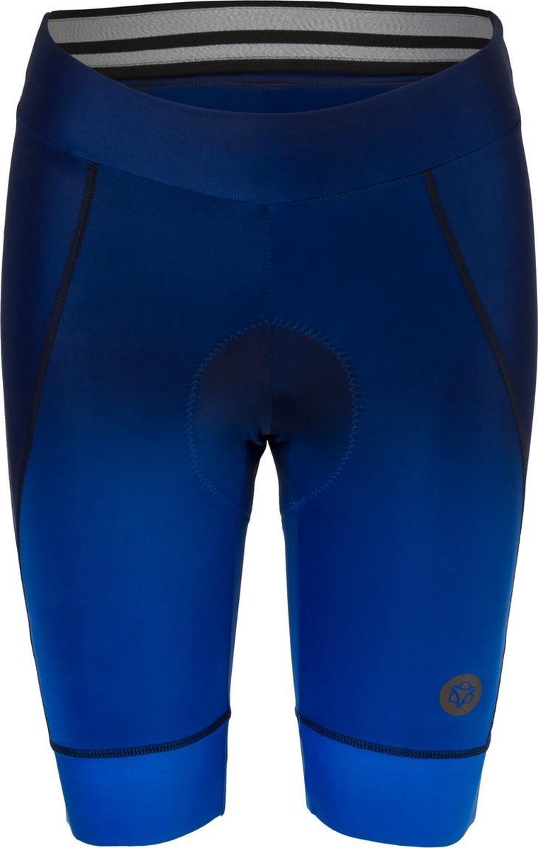 AGU Prime Fietsbroek met Zeem Trend Dames - Blauw - S | bol