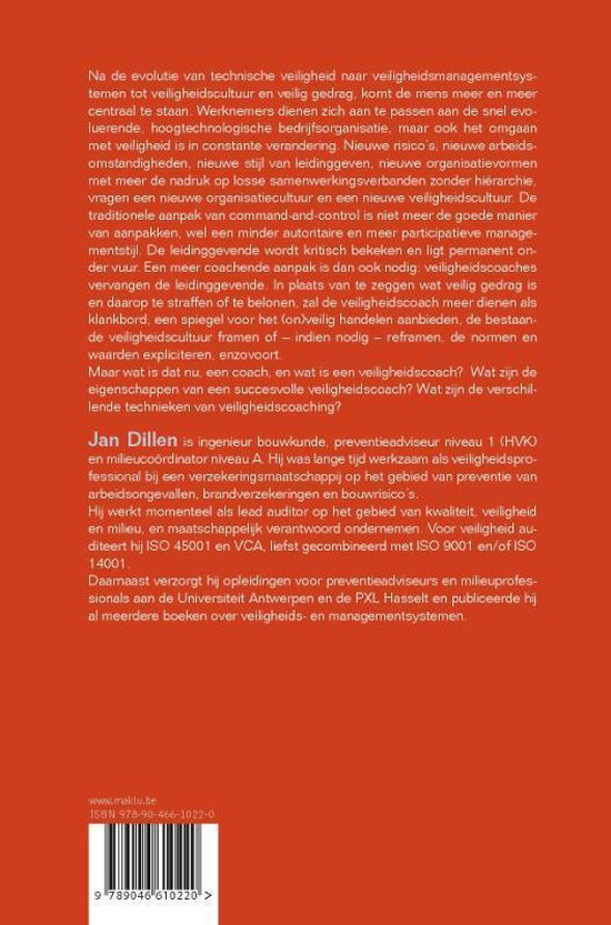 Veiligheidscoaching | 9789046610220 | Jan Dillen | Boeken | bol.com