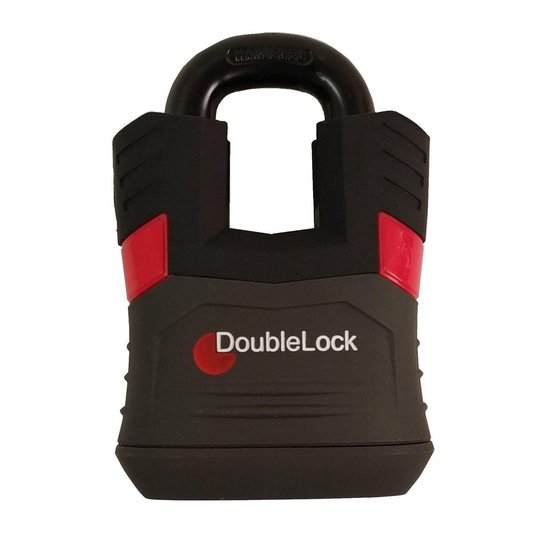 DoubleLock Padlock Red | bol.com