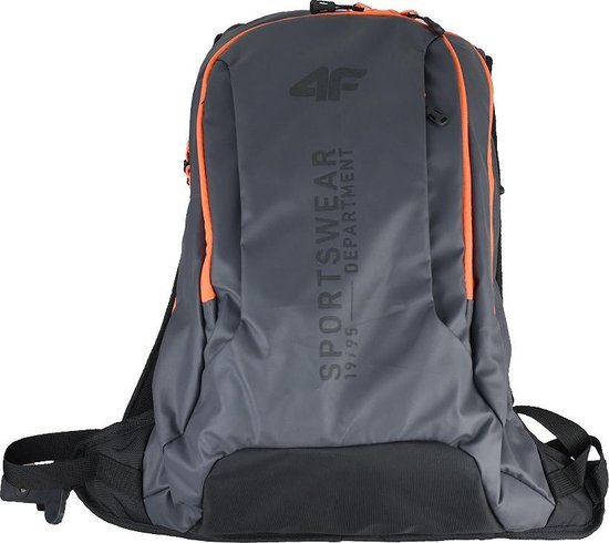 4F Backpack H4L20-PCU005-22S, Unisex, Grijs, Rugzak, maat: One size ...