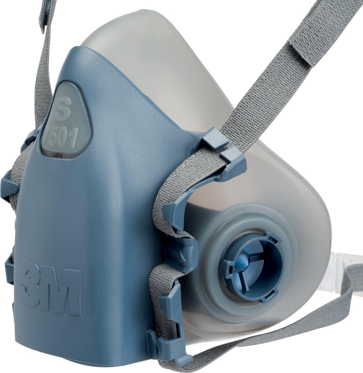 3M Halfgelaatsmasker 7502 - M - Siliconen | bol