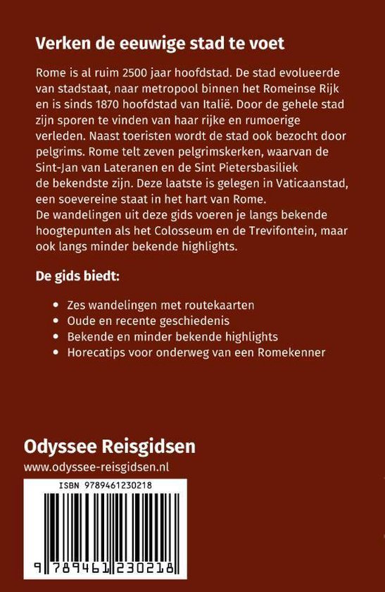 Wandelen in Rome, Cairan Baltus | 9789461230218 | Boeken | bol.com