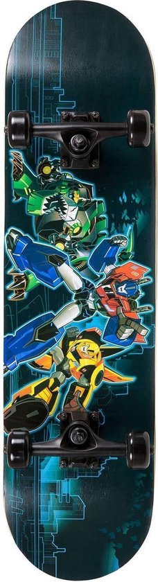 Transformers Roborts Skateboard Zwart 79 X 20 Cm | bol.com