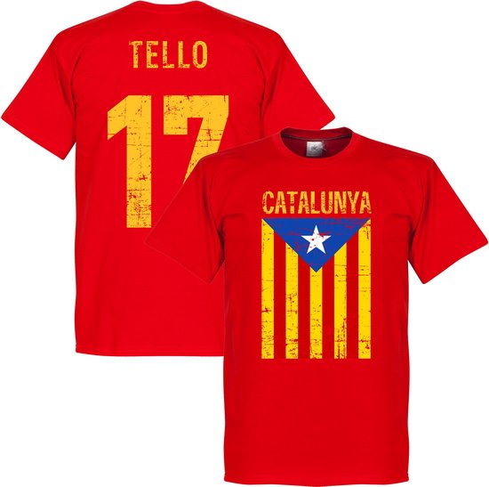 Catalonië Vintage Tello T-Shirt - S | bol
