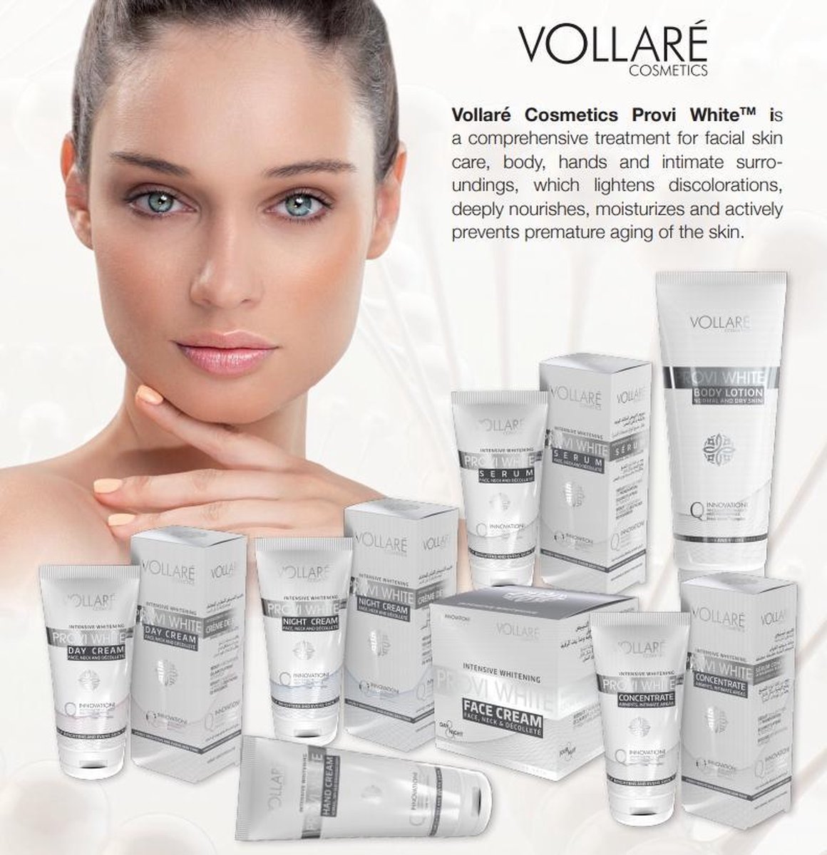 Sérum White VOLLARE pour le Face, le cou et le décolleté 50 ml. | bol.com