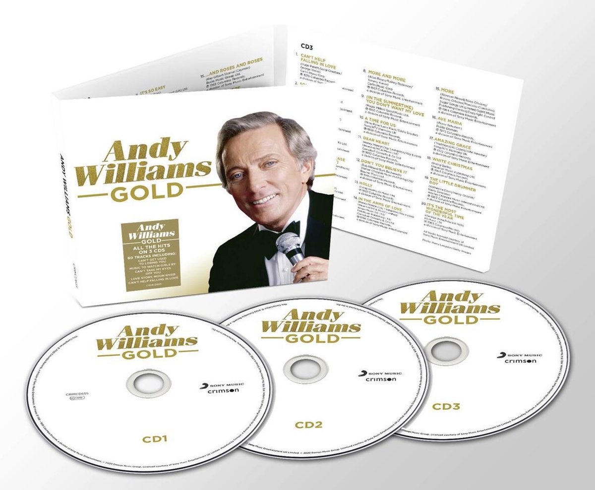 Gold, Andy Williams | CD (album) | Muziek | bol.