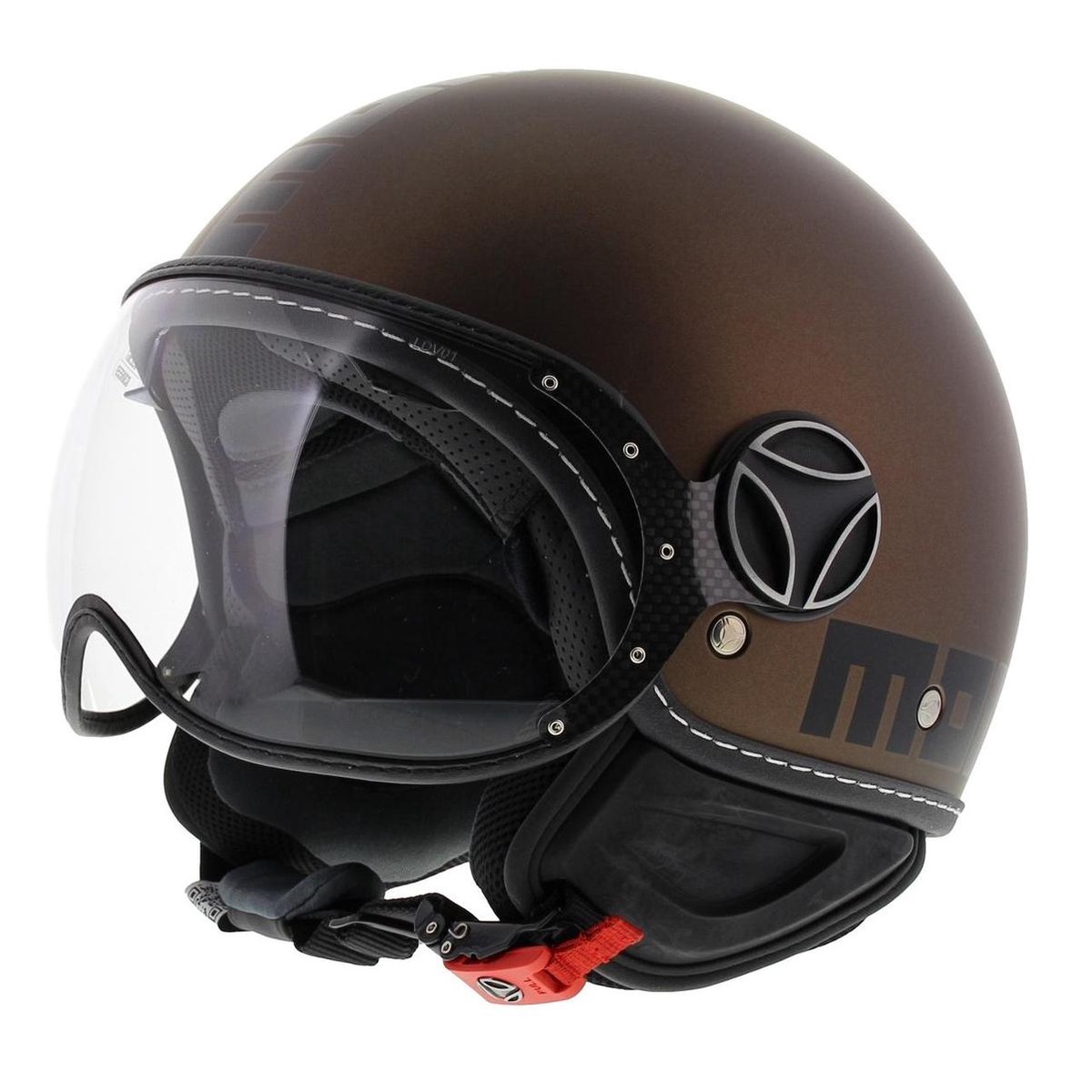 Momo Helm FGTR Evo mat bruin zwart | bol.com